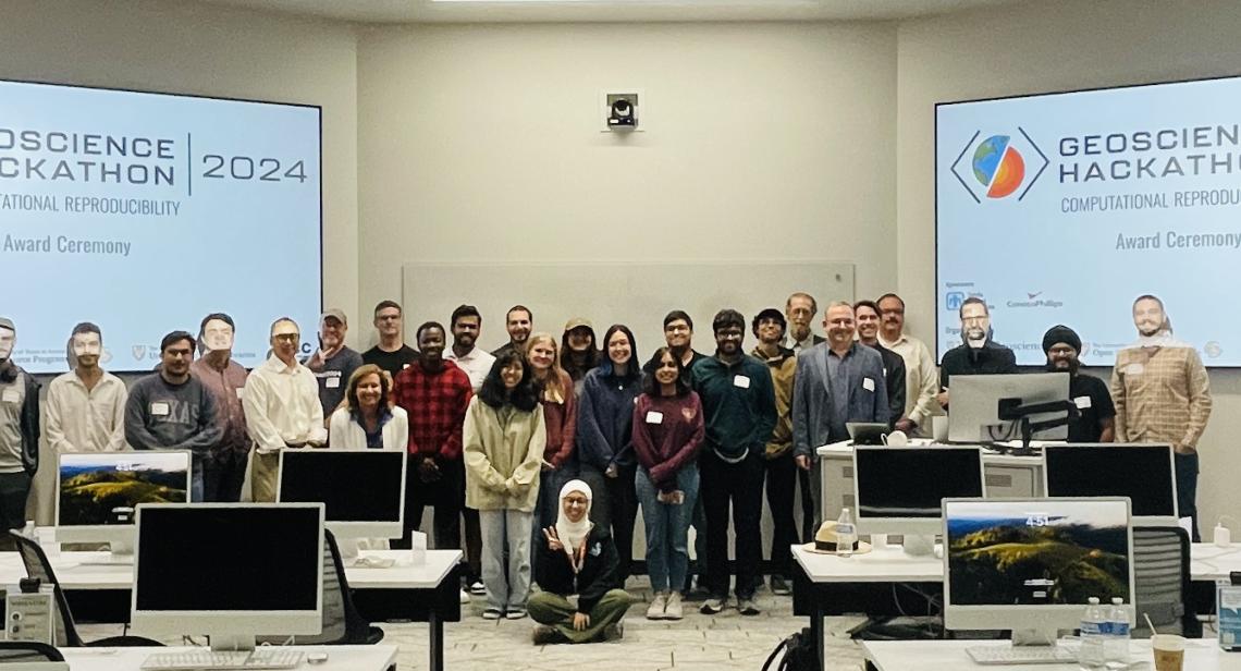UT-OSPO Cohosts first Hackathon with the Jackson School of Geosciences | Open Source Program Office